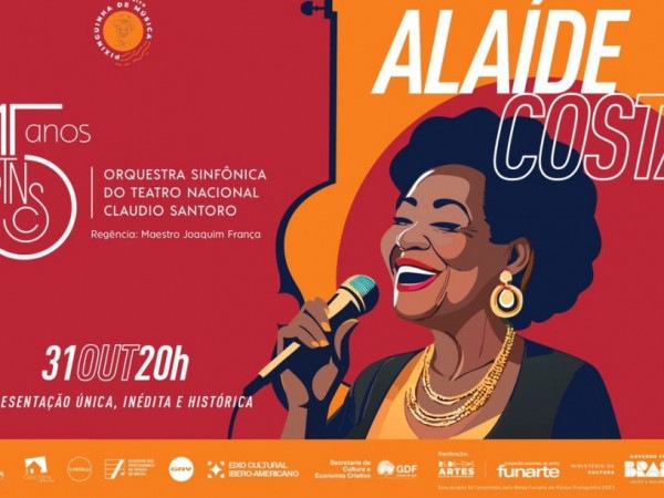 Concerto com Alaíde Costa abre nova temporada do Projeto Pixinguinha