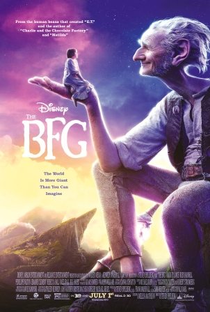 The BFG e Steven Spielberg, mais um sucesso dos estúdios Disney