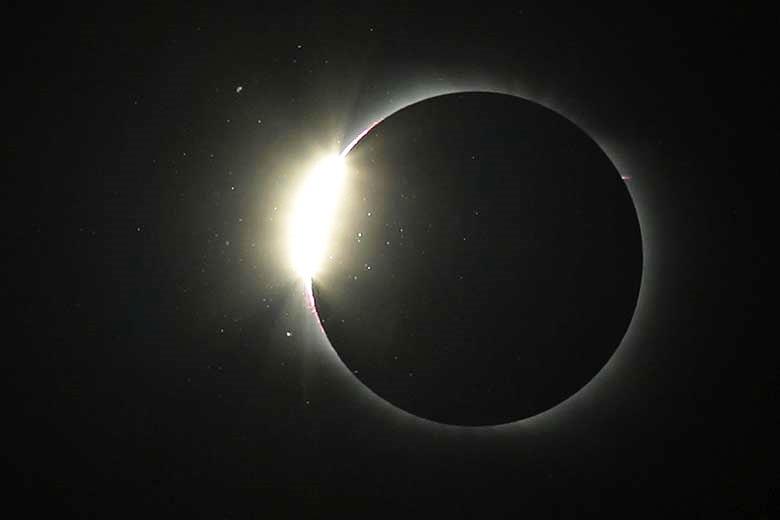 Eclipse total do sol para os EUA